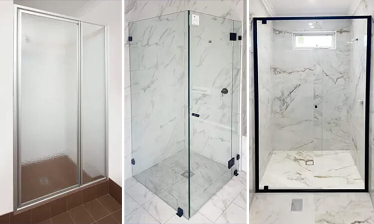 Framed vs. Frameless vs. Semi-Frameless Shower Doors - Giving Tree