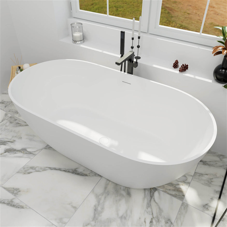 Solid Surface Tubs | Stone Resin Bathtub | Giving Tree Home