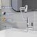 360° Rotary Bathroom Faucet with Spray Function and Temperature Display