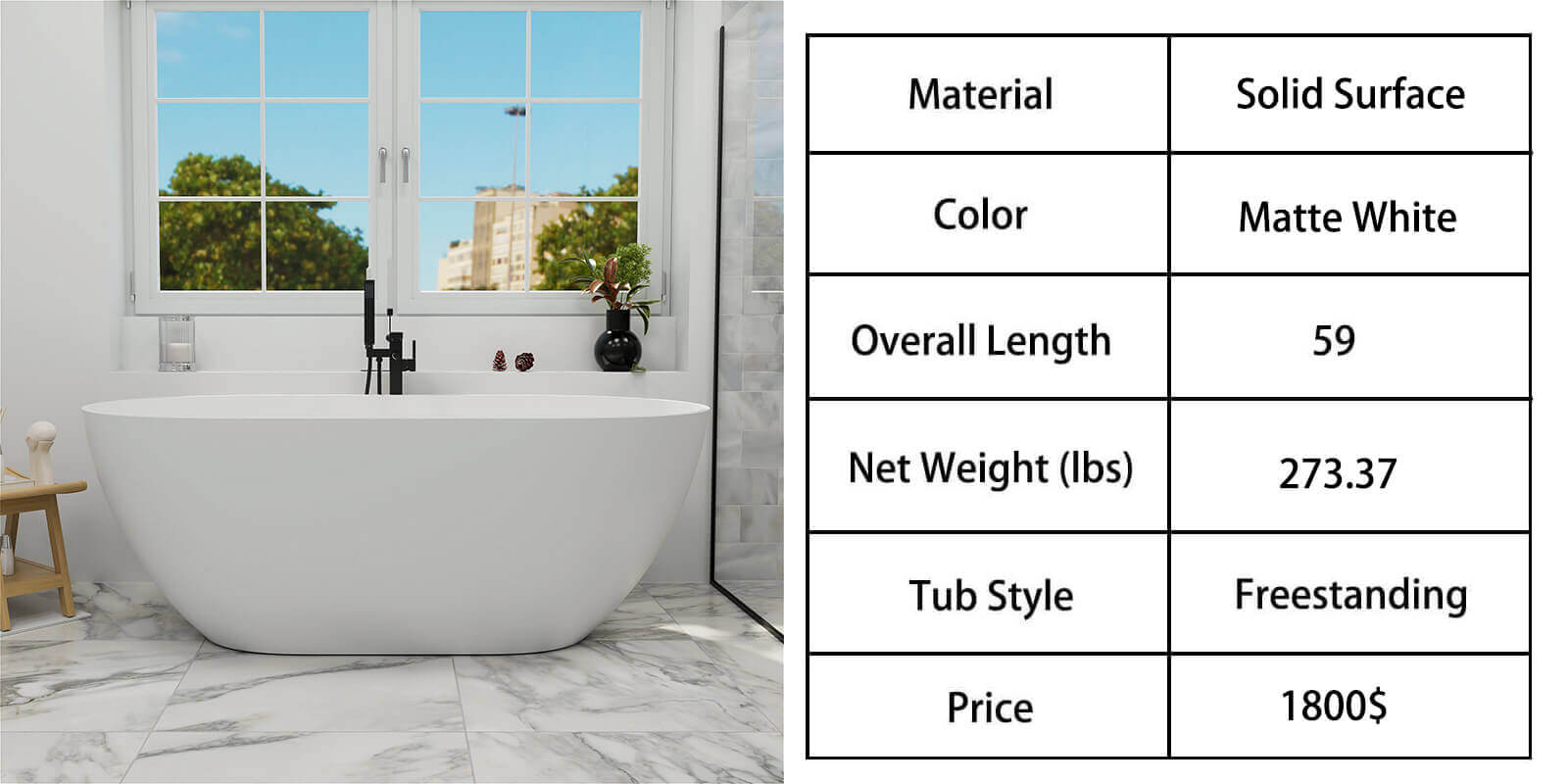 Acrylic vs Solid Surface Tub: Which One is Suitable for Me? - Giving Tree