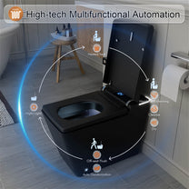 Square Smart Toilet | One-Piece | with Automatic Cover | Giving Tree