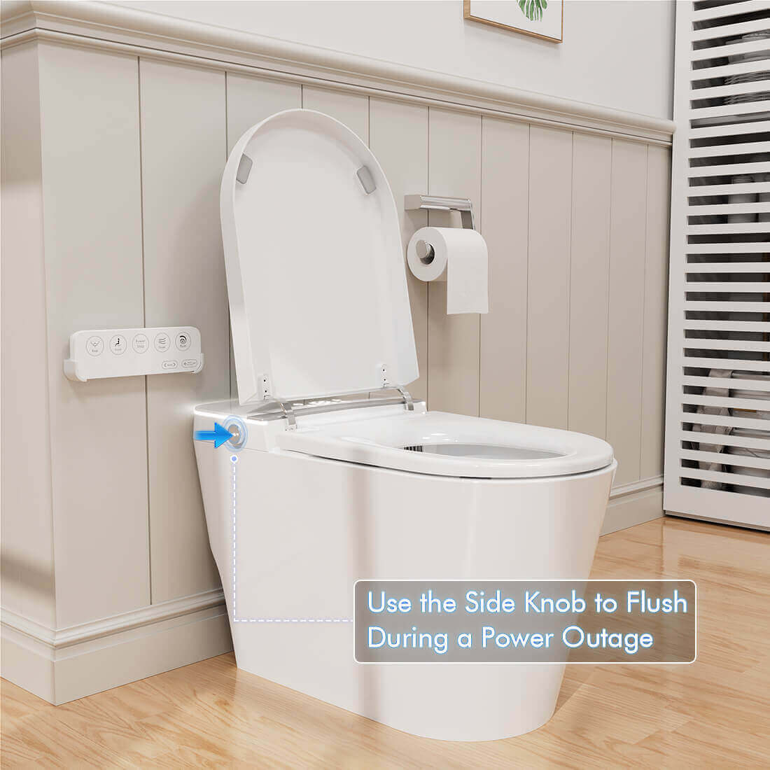 3 Methods to Flush a Smart Toilet During a Power Outage - Giving Tree Home